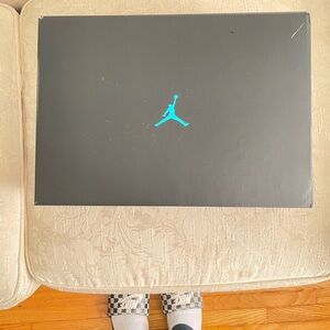 Jordan | Shoes | Air Jordan Retro 1 Gamma 225 Black And Blue Sneakers ...